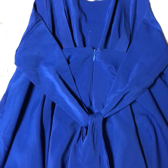Xtaren | Dresses | Nwot Royal Blue Flowy Mini Dress | Poshmark